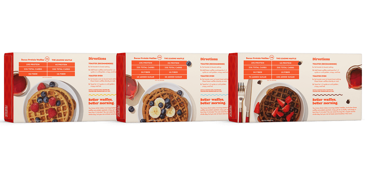 Protein Waffles Variety Pack